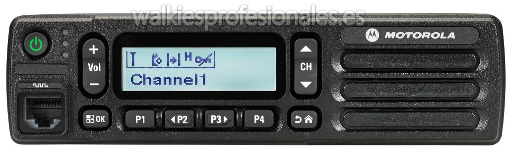 Emisora MOTOROLA DIGITAL DM2600 VHF-UHF de 256 canales